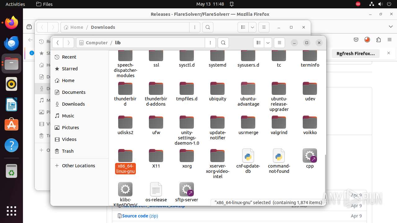 Analysis https://github.com/FlareSolverr/FlareSolverr/releases No threats detected - Interactive ...