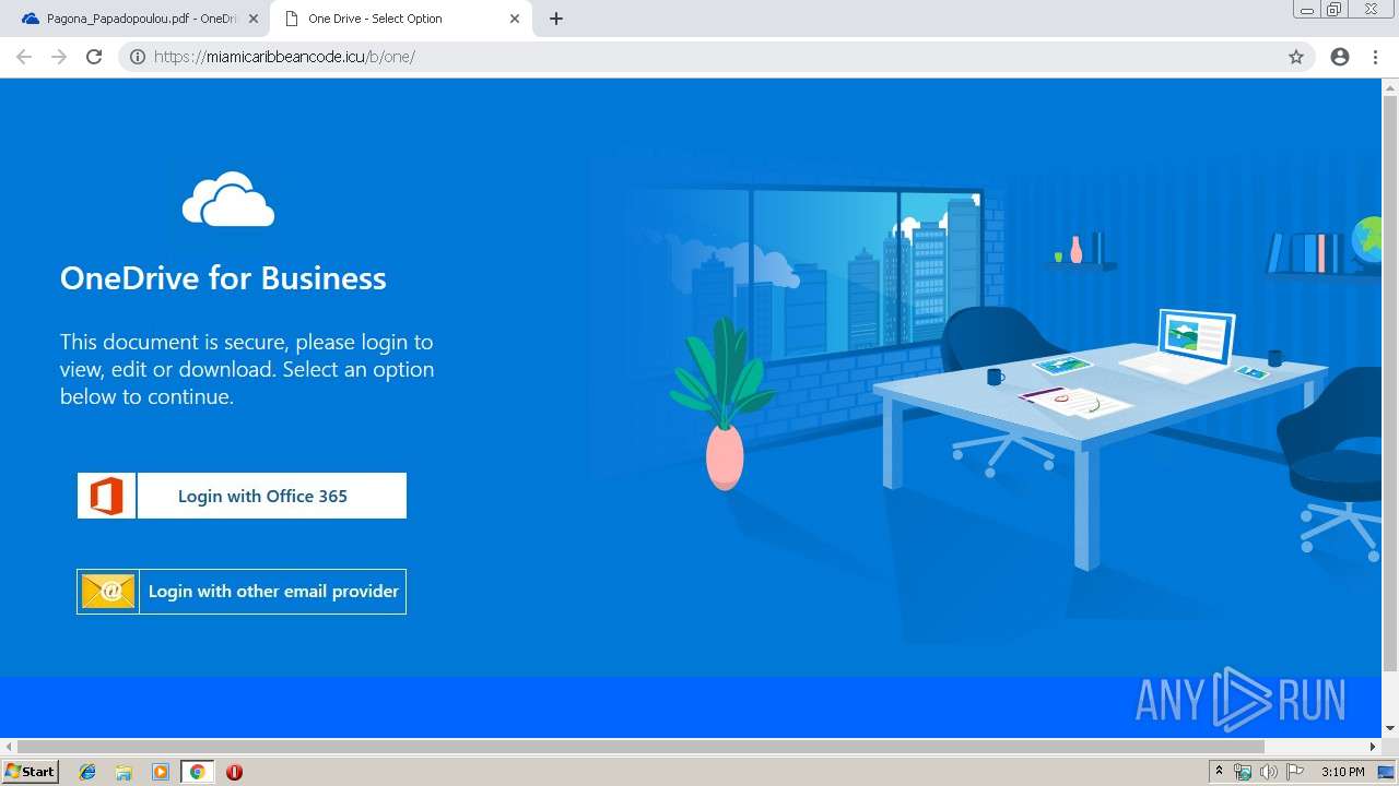 Malware analysis https://onedrive.live.com/?authkey=%21AAXoWPUPu9W2pyg ...