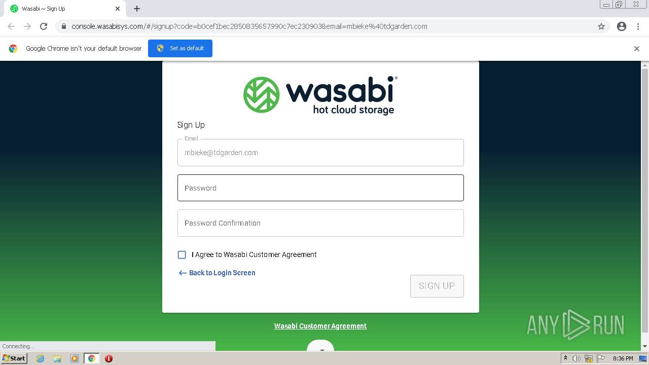 Malware analysis https://mandrillapp.com/track/click/30990426/console.wasabisys.com?p ...