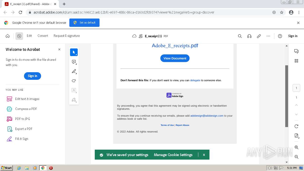 Malware analysis https://acrobat.adobe.com/id/urn:aaid:sc:VA6C2 ...