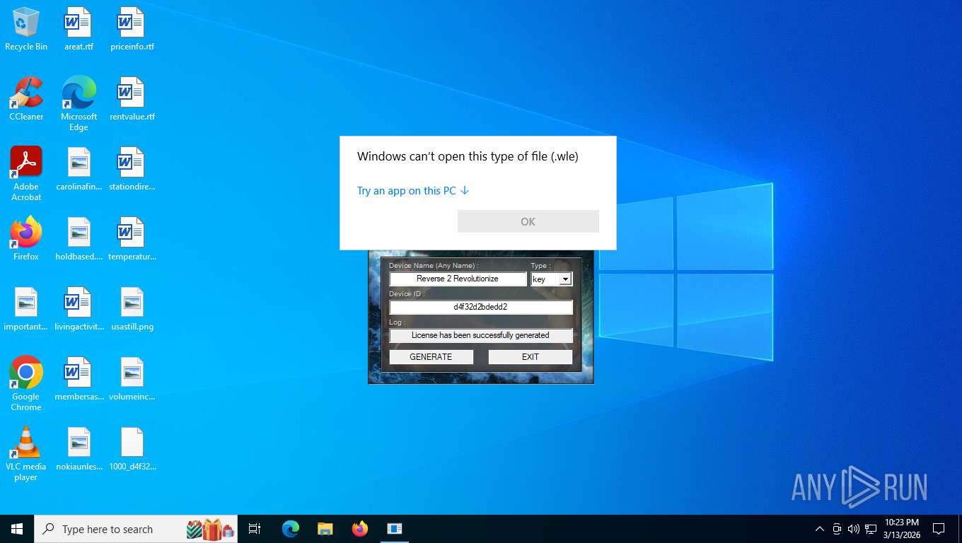 Malware analysis Waves_Keygen.exe Malicious activity | ANY.RUN ...