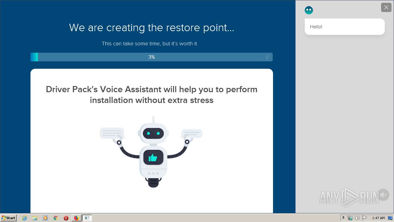 Malware analysis http://dl.drp.su/17-online/DriverPack-17-Online.exe ...