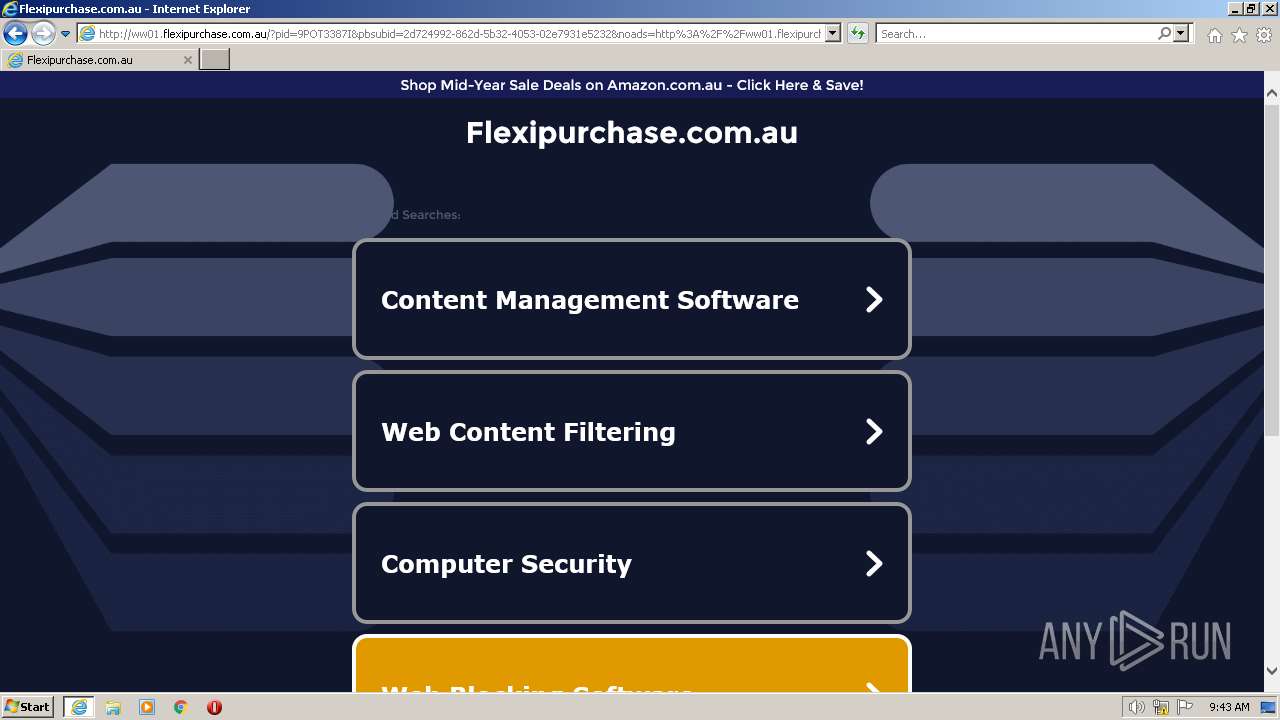 Malware analysis https://FLEXIPURCHASE.COM.AU No threats detected | ANY ...