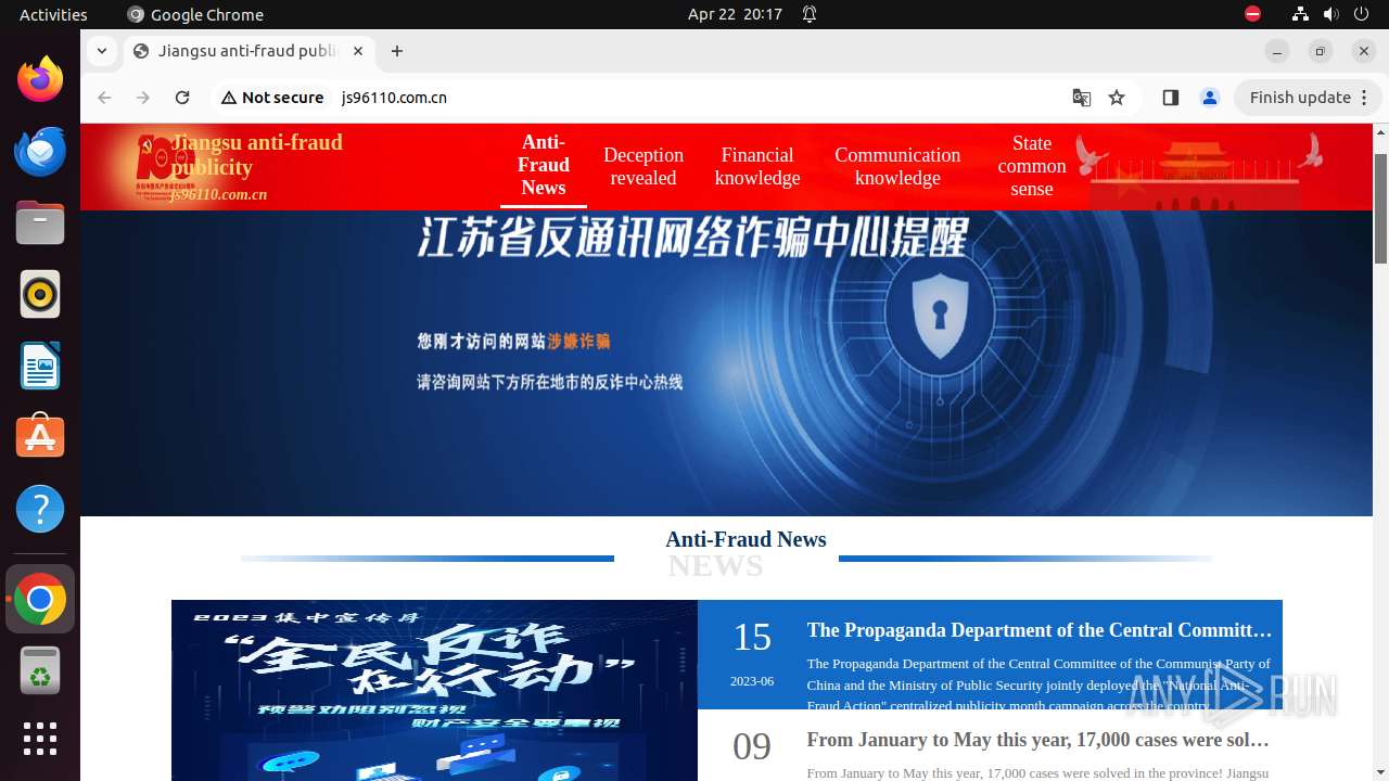 Analysis http://www.js96110.com.cn/ Malicious activity - Interactive ...