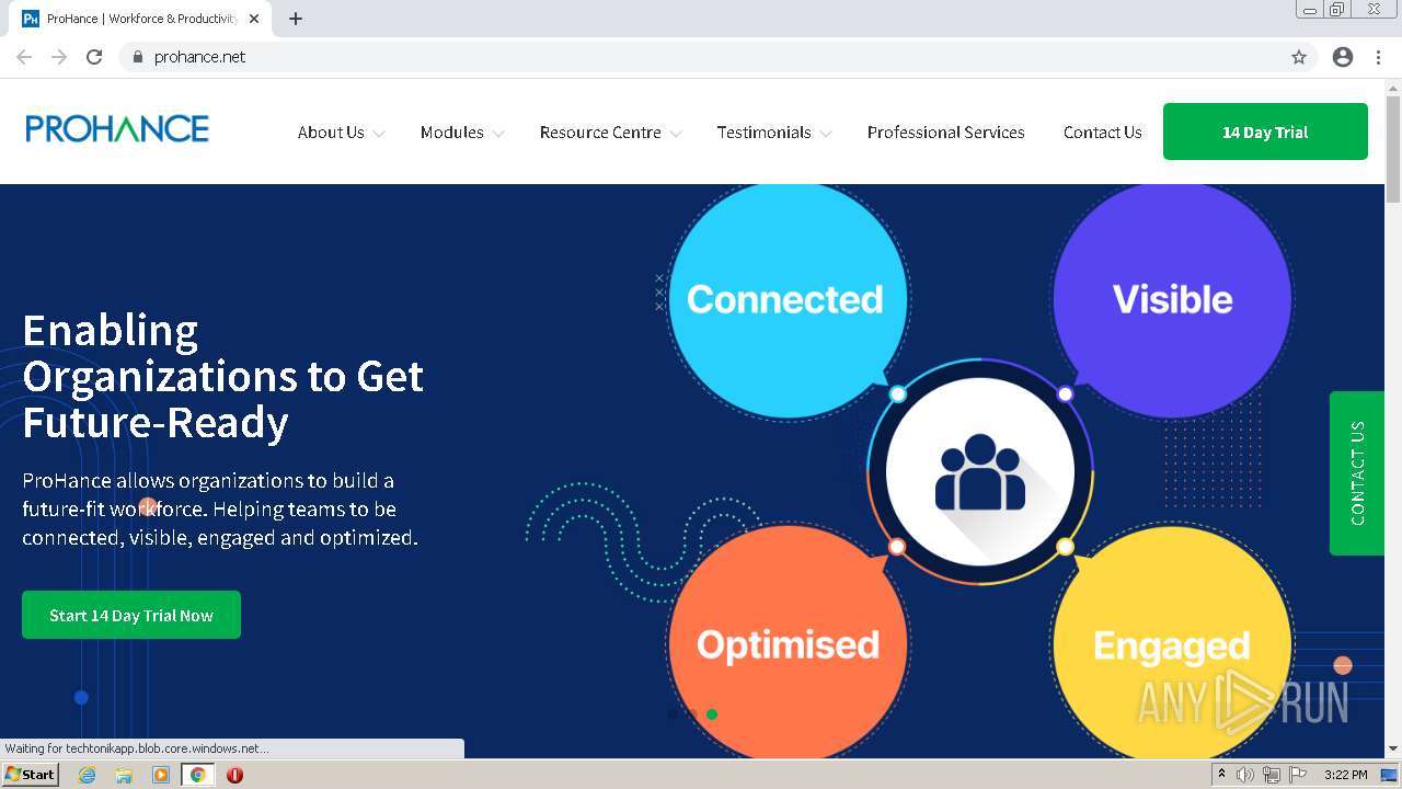 Malware analysis http://www.prohance.net/ Malicious activity | ANY.RUN ...