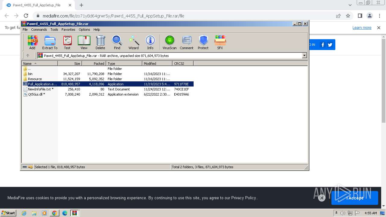 Malware analysis https://href.li/?https://www.mediafire.com/file ...