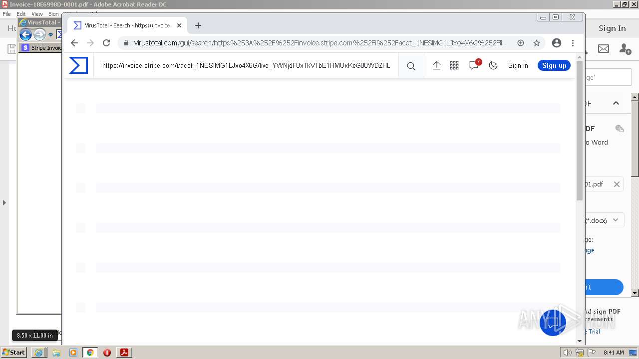 Malware analysis Invoice-18E6998D-0001.pdf No threats detected | ANY ...