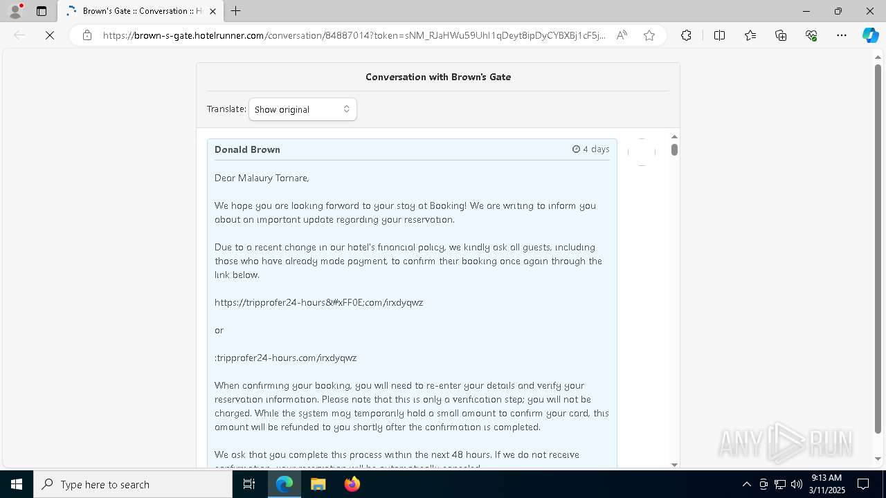 Malware analysis http://trckrapp.hotelrunner.com/track/click/30361263 ...
