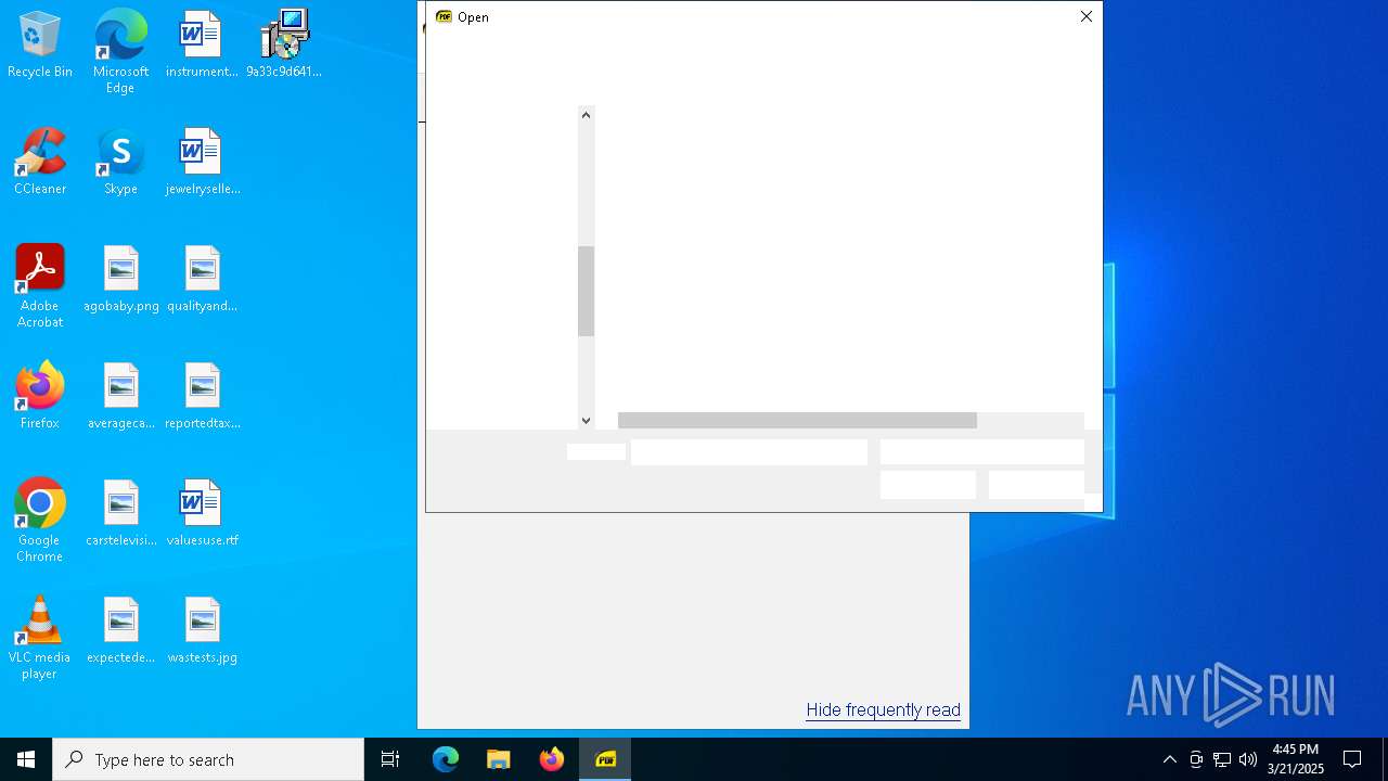Malware analysis 9a33c9d641c9de410b3523ed06acf66991646c0d2e56e55d5b34061311e1fb5c.msi Malicious ...