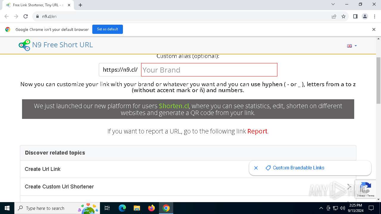 Malware analysis n9.cl Malicious activity | ANY.RUN - Malware Sandbox ...