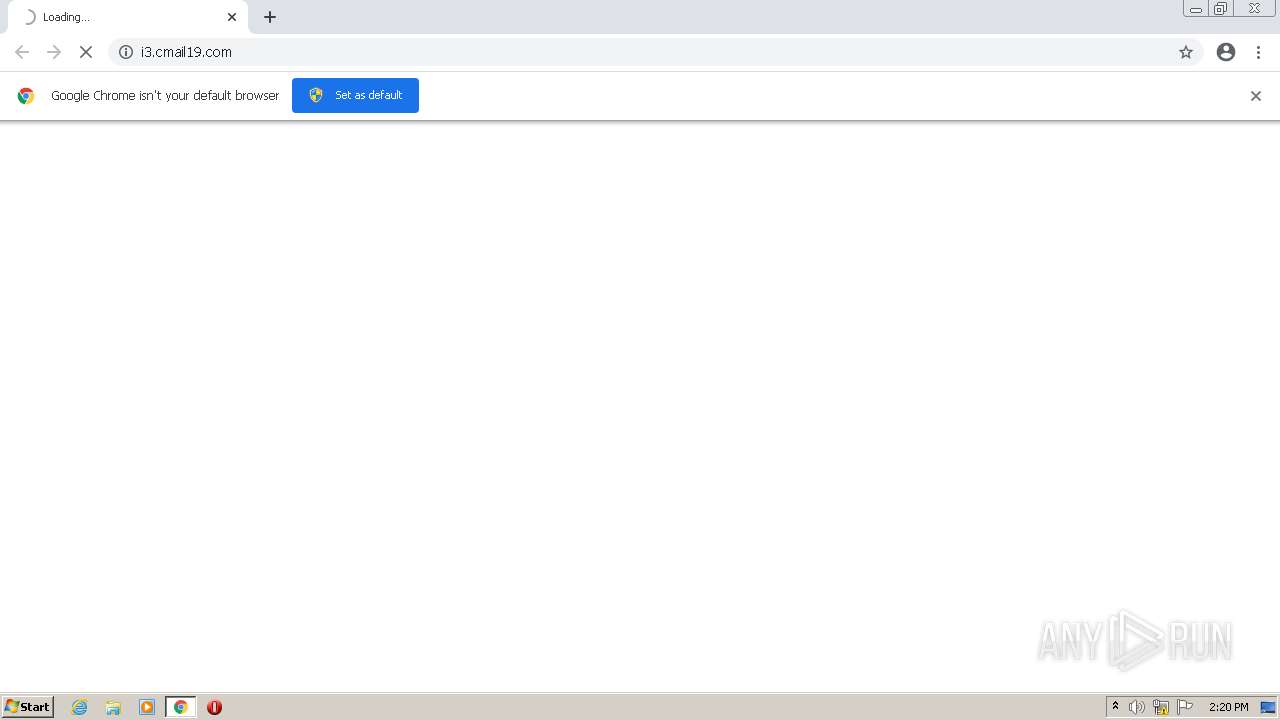 Malware analysis http://i3.cmail19.com Malicious activity | ANY.RUN ...