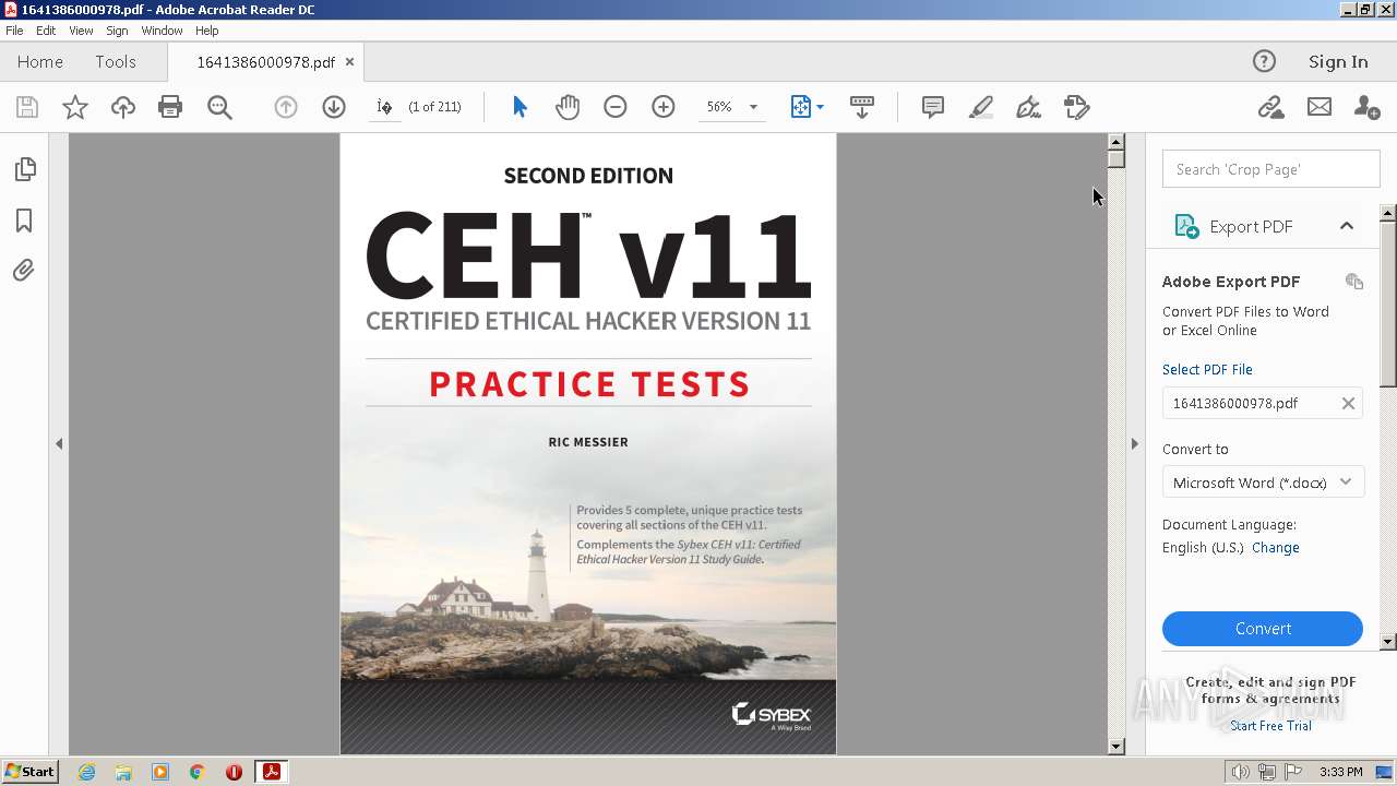 Malware analysis 1641386000978.pdf Suspicious activity | ANY.RUN ...