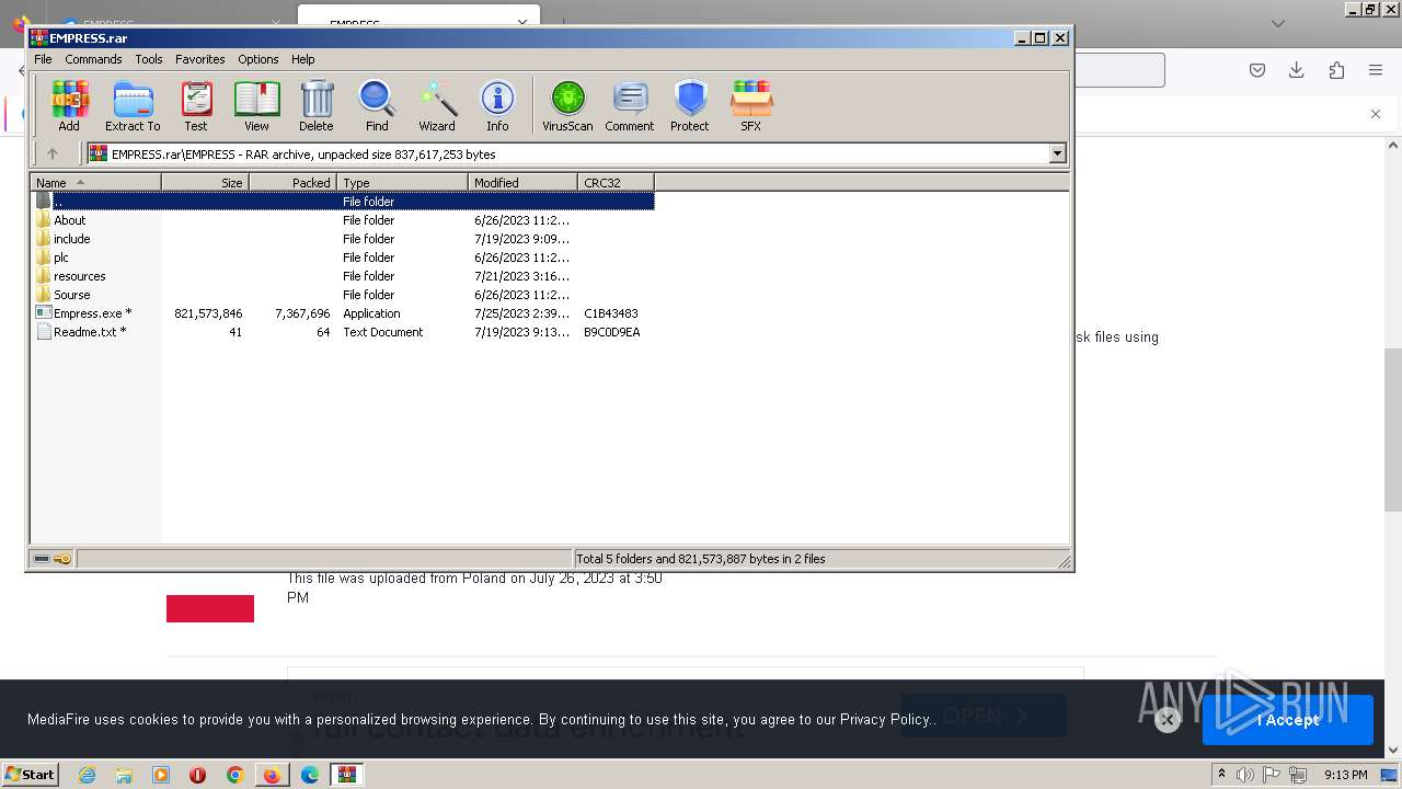 Analysis https://tinyurl.com/yx62te6r Malicious activity - Interactive analysis ANY.RUN