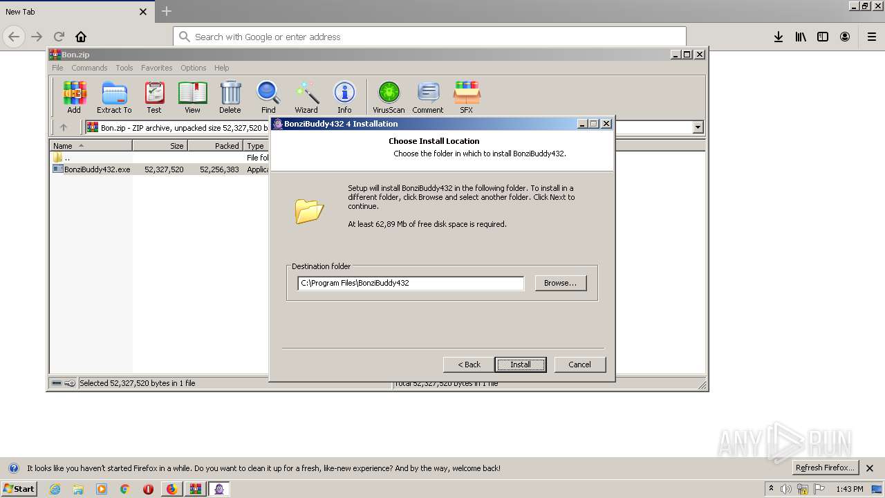 Malware analysis http://bonzi.link/Bon.zip Malicious activity | ANY.RUN ...