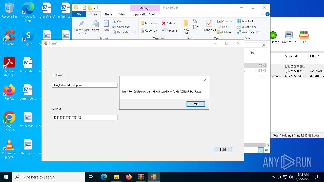Malware Analysis Https: Github.com Moom825 Discord-rat-2.0 Releases