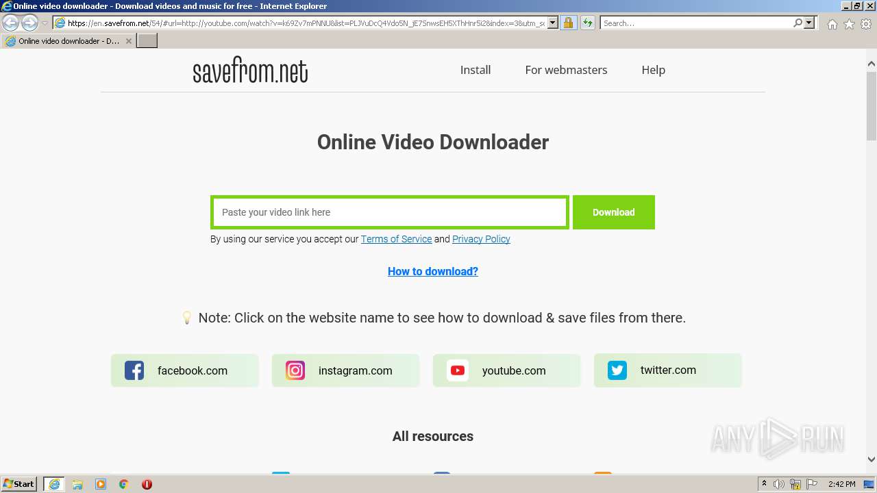 Malware analysis https://ssyoutube.com/watch?v=k69Zv7mPNNU&list=PLJVuDcQ4Vdo5N ...