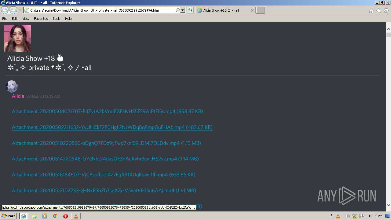 Malware analysis https://cdn.discordapp.com/attachments ...