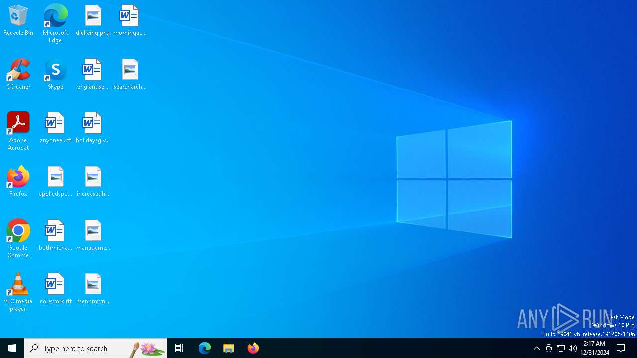 Malware analysis RE01.exe No threats detected | ANY.RUN - Malware Sandbox Online