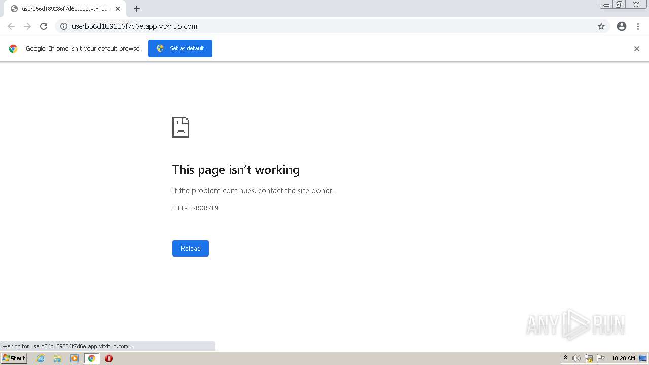 Malware analysis https://rb.gy/8z37k0 No threats detected | ANY.RUN ...