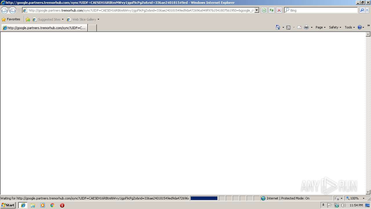 Malware analysis http://google.partners.tremorhub.com/sync?UIDF ...