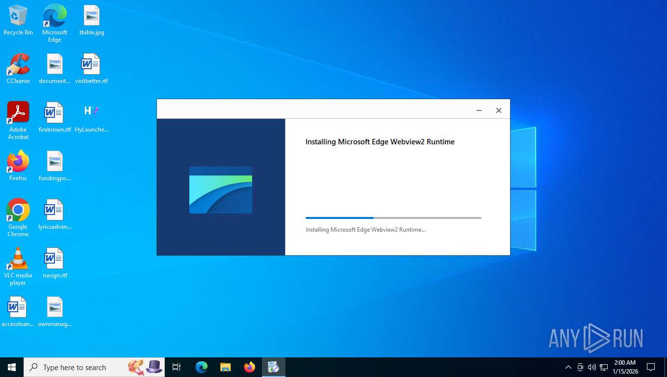 Malware analysis HyLauncher-windows-x64.exe Malicious activity | ANY ...
