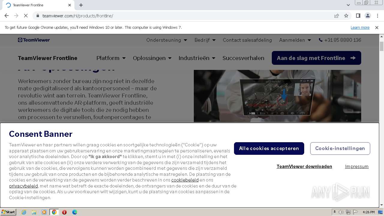 Malware analysis https://www.teamviewer.com/en/products/frontline ...