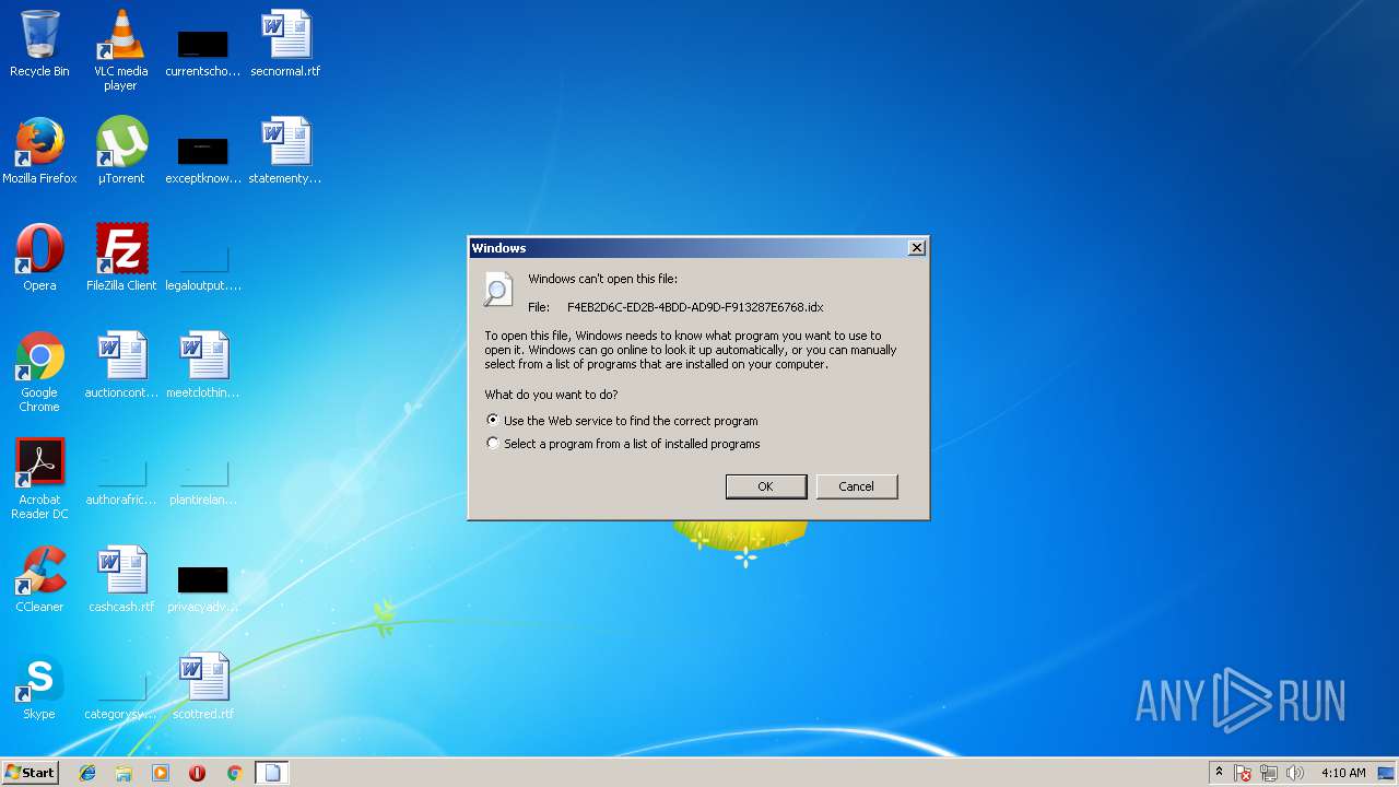 Malware analysis F4EB2D6C-ED2B-4BDD-AD9D-F913287E6768.idx No threats ...