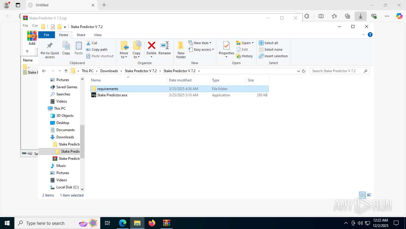 Malware analysis https://netix.dl.sourceforge.net/project/stake-predictor/Stake%20Predictor%20V ...