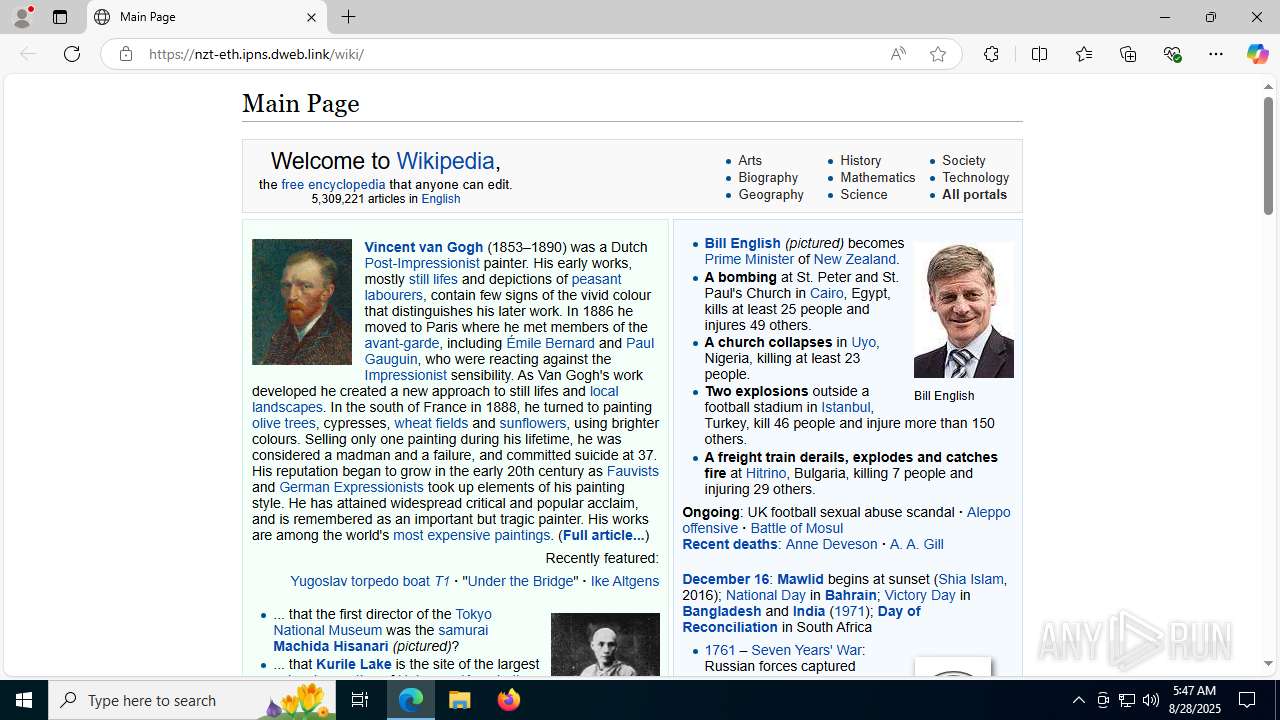 Malware analysis https://nzt-eth.ipns.dweb.link/ Malicious activity | ANY.RUN - Malware Sandbox ...
