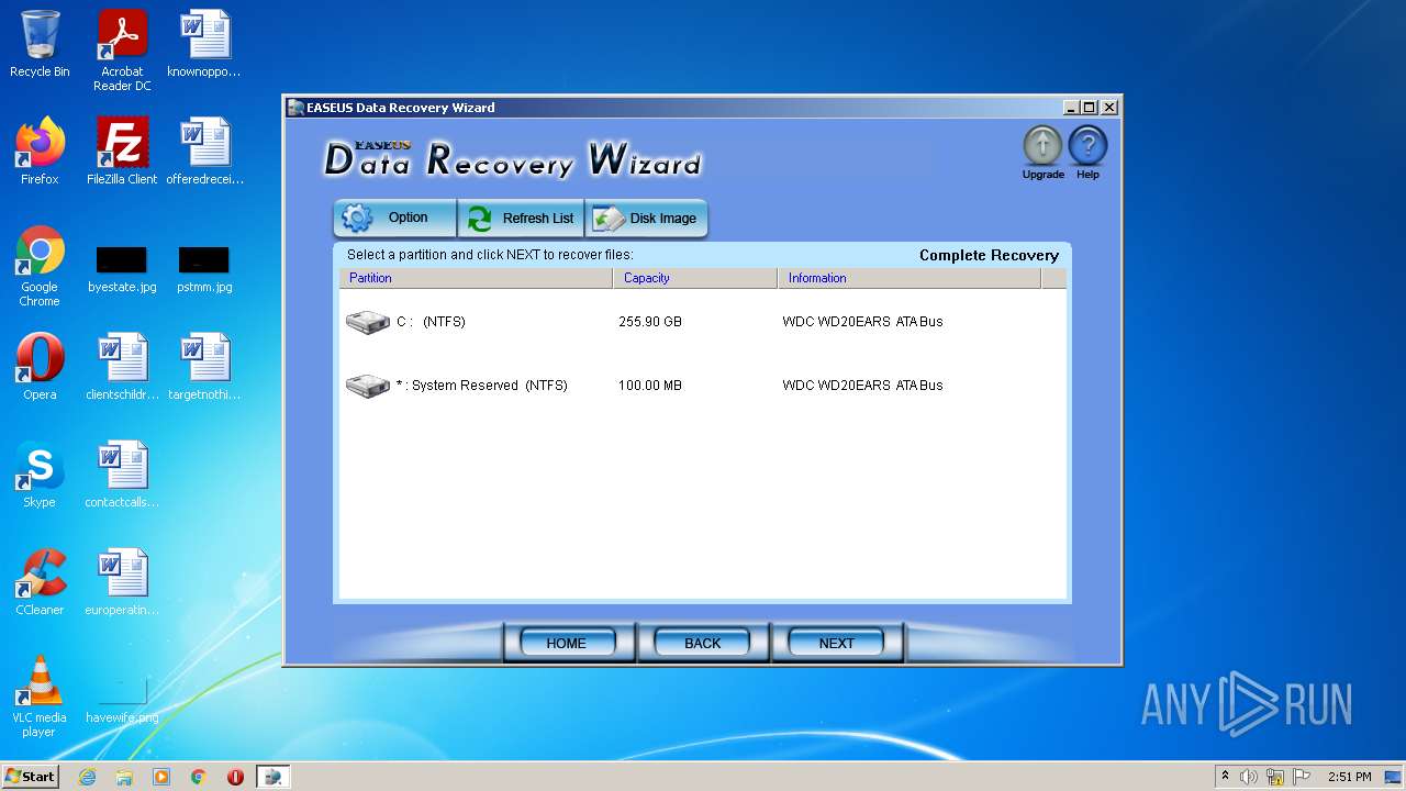 Malware analysis EASEUS Data Recovery Wizard 5.0.1 Portable.exe ...