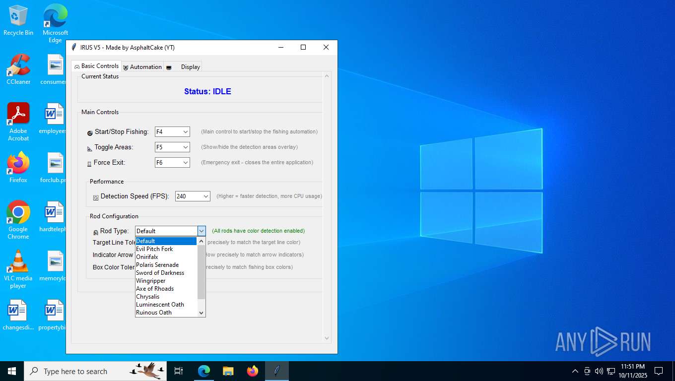 Malware analysis https://github.com/AsphaltCake/IRUS-Releases/releases ...