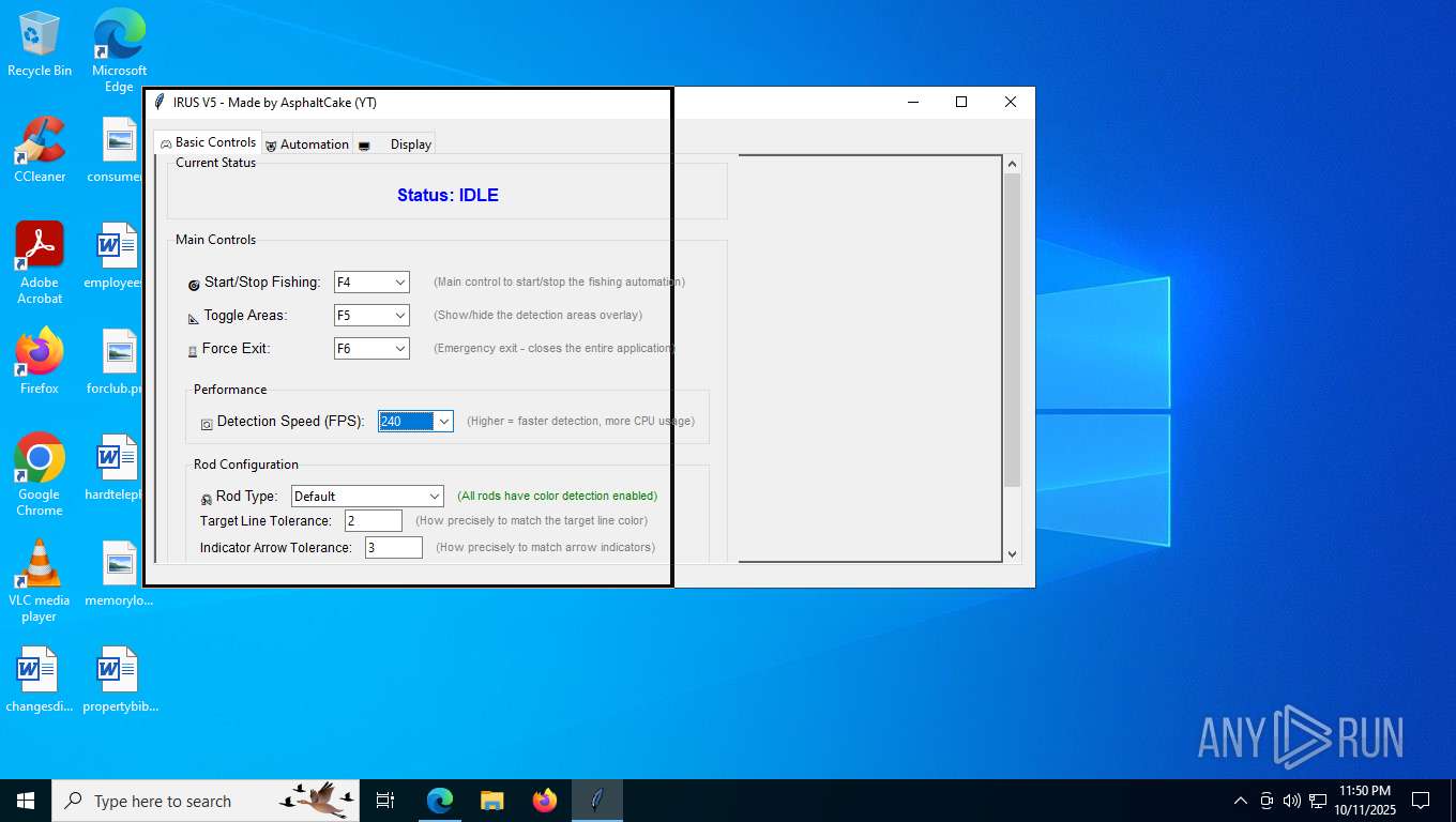 Malware analysis https://github.com/AsphaltCake/IRUS-Releases/releases/tag/v1.0.2 Malicious ...