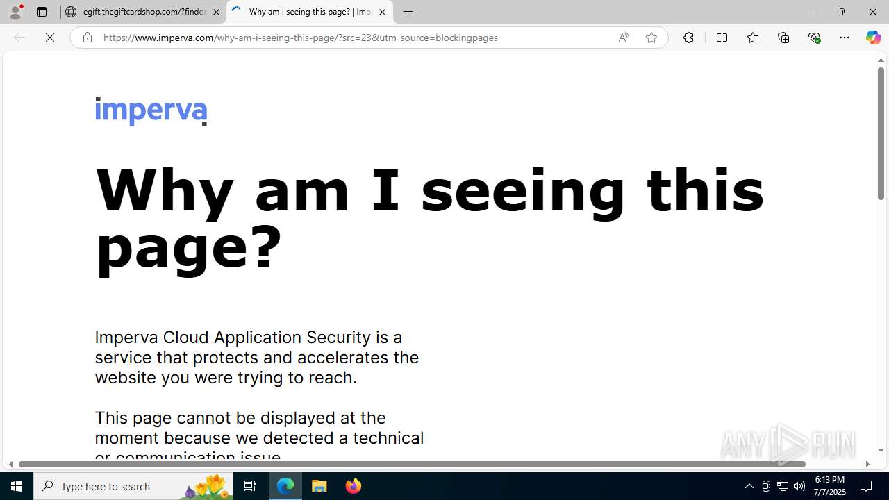 Analysis http://url8235.orders.thegiftcardshop.com/ls/click?upn=u001.9NbZvxCqIpY6jYIxZ3ynwOfSMD6 ...