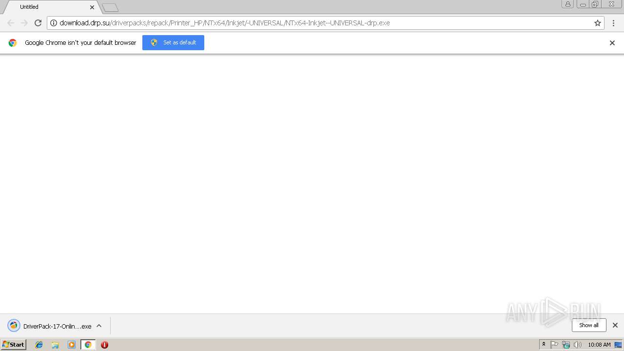 Malware analysis http://download.drp.su/driverpacks/repack/Printer_HP/NTx64/Inkjet/-UNIVERSAL ...