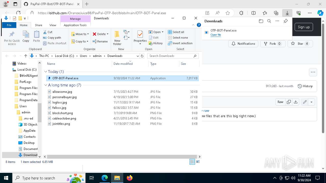 Analysis https://github.com/OrangeJuice88/PayPal-OTP-Bot/blob/main/OTP ...
