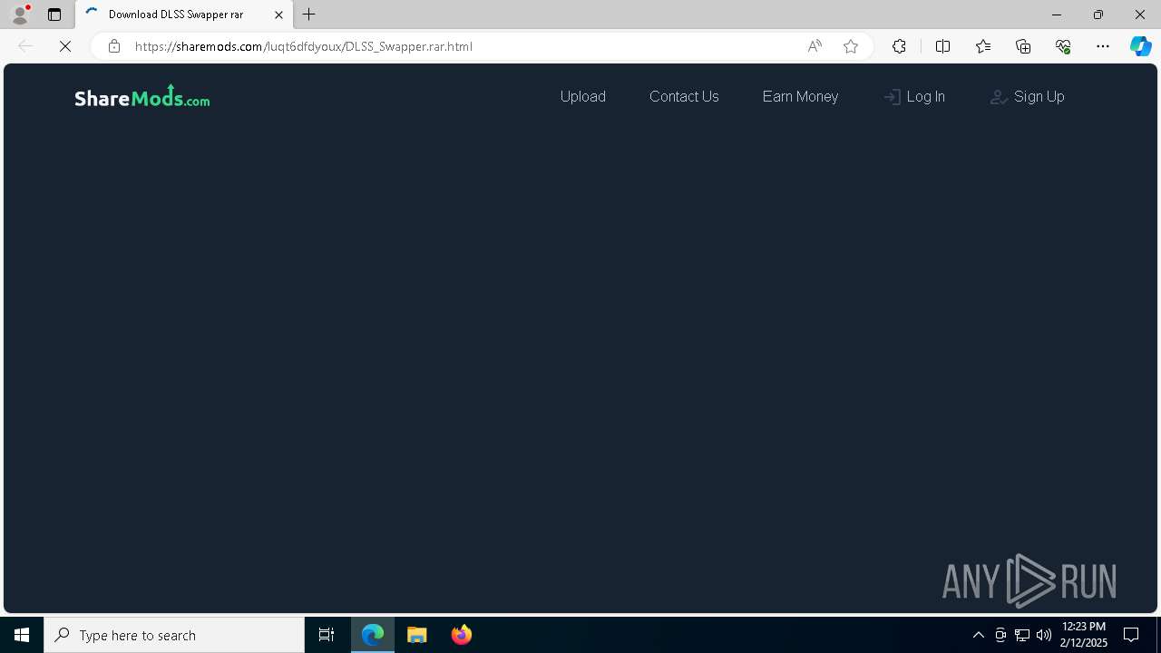 Malware analysis https://sharemods.com/luqt6dfdyoux/DLSS_Swapper.rar.html Malicious activity ...
