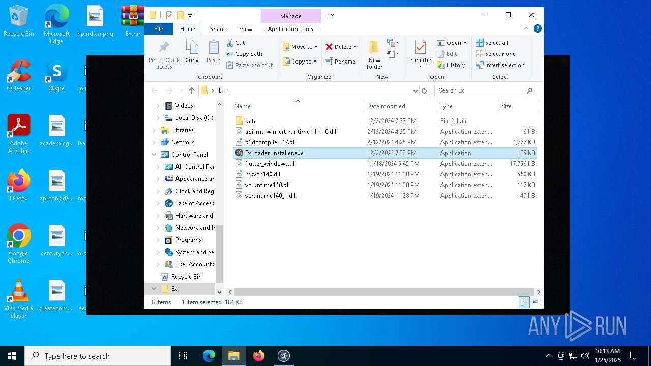 Malware analysis ExLoader_Installer.exe Malicious activity | ANY.RUN - Malware Sandbox Online