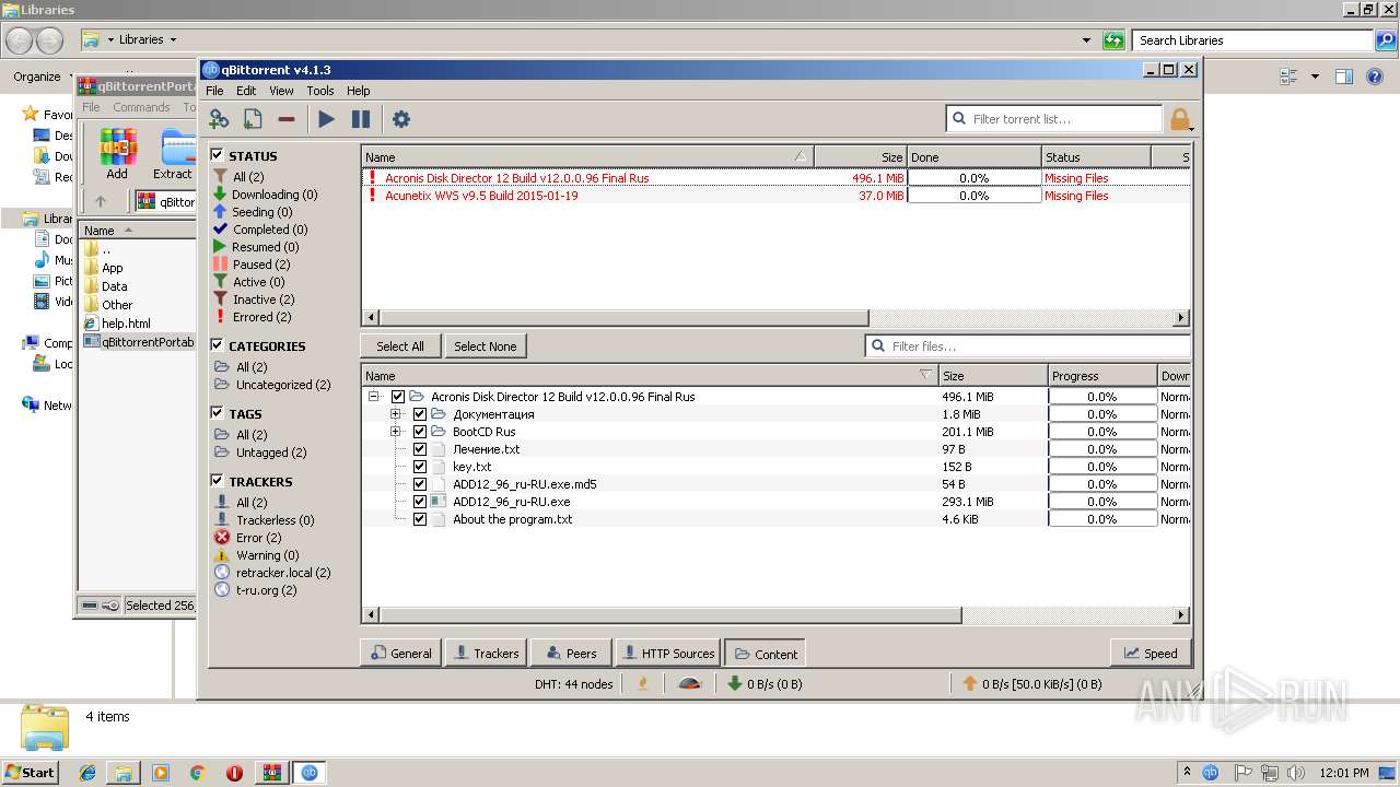 Malware Analysis Qbittorrentportable.zip Suspicious Activity