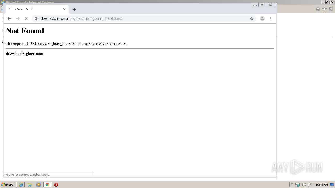 Malware analysis https://download.imgburn.com/setupimgburn_2.5.8.0.exe ...