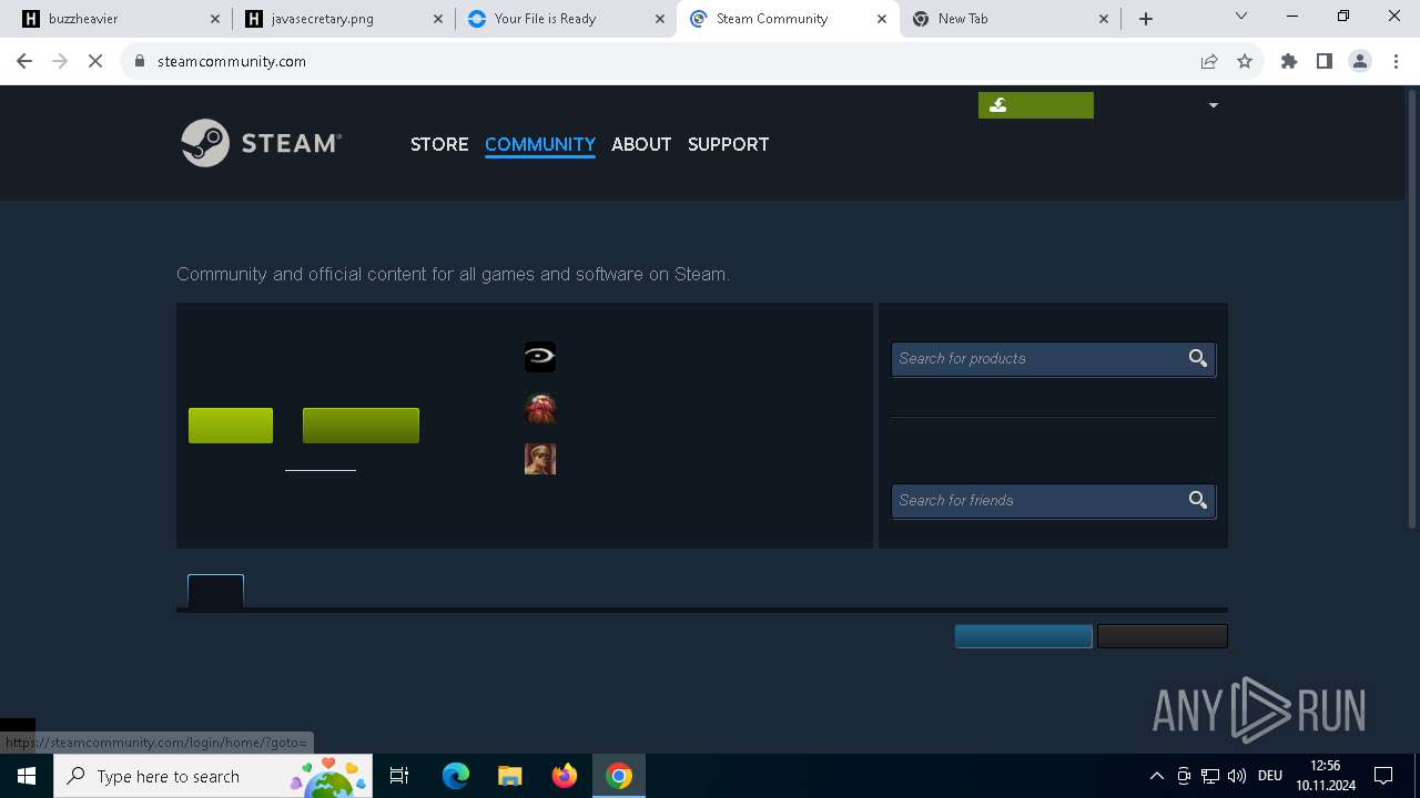 Malware analysis https://buzzheavier.com/ Malicious activity | ANY.RUN - Malware Sandbox Online