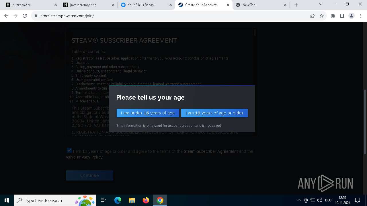 Malware analysis https://buzzheavier.com/ Malicious activity | ANY.RUN ...