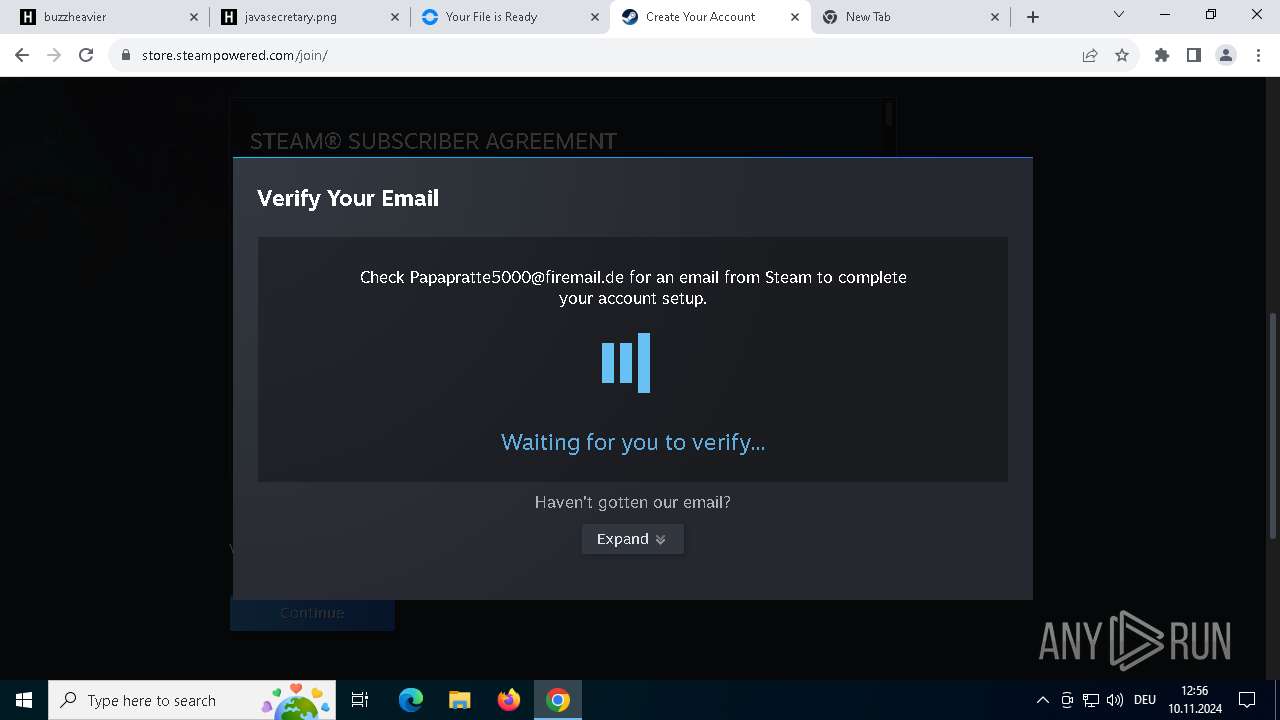 Malware analysis https://buzzheavier.com/ Malicious activity | ANY.RUN ...