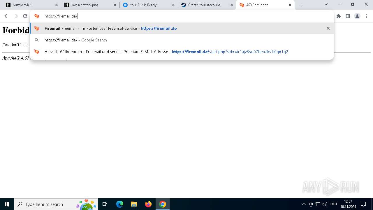 Malware analysis https://buzzheavier.com/ Malicious activity | ANY.RUN - Malware Sandbox Online