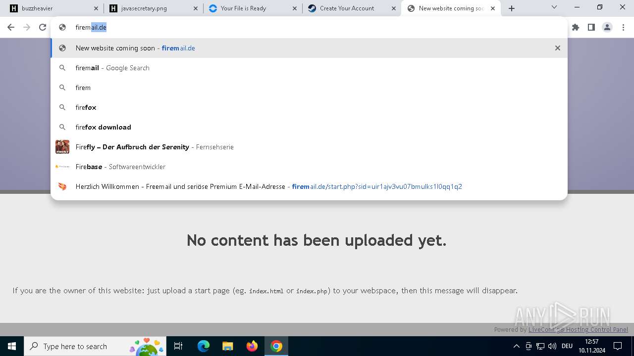 Malware analysis https://buzzheavier.com/ Malicious activity | ANY.RUN - Malware Sandbox Online
