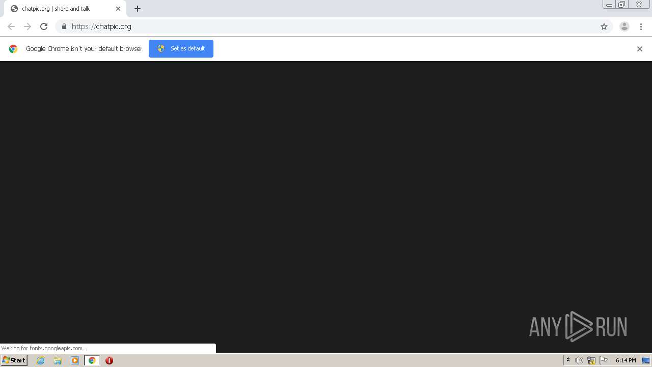 Malware analysis https://chatpic.org Malicious activity | ANY.RUN - Malware Sandbox Online