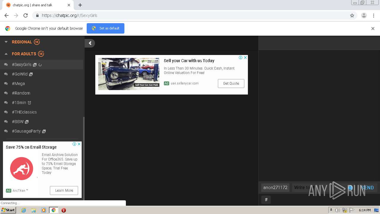 Malware analysis https://chatpic.org Malicious activity | ANY.RUN - Malware Sandbox Online