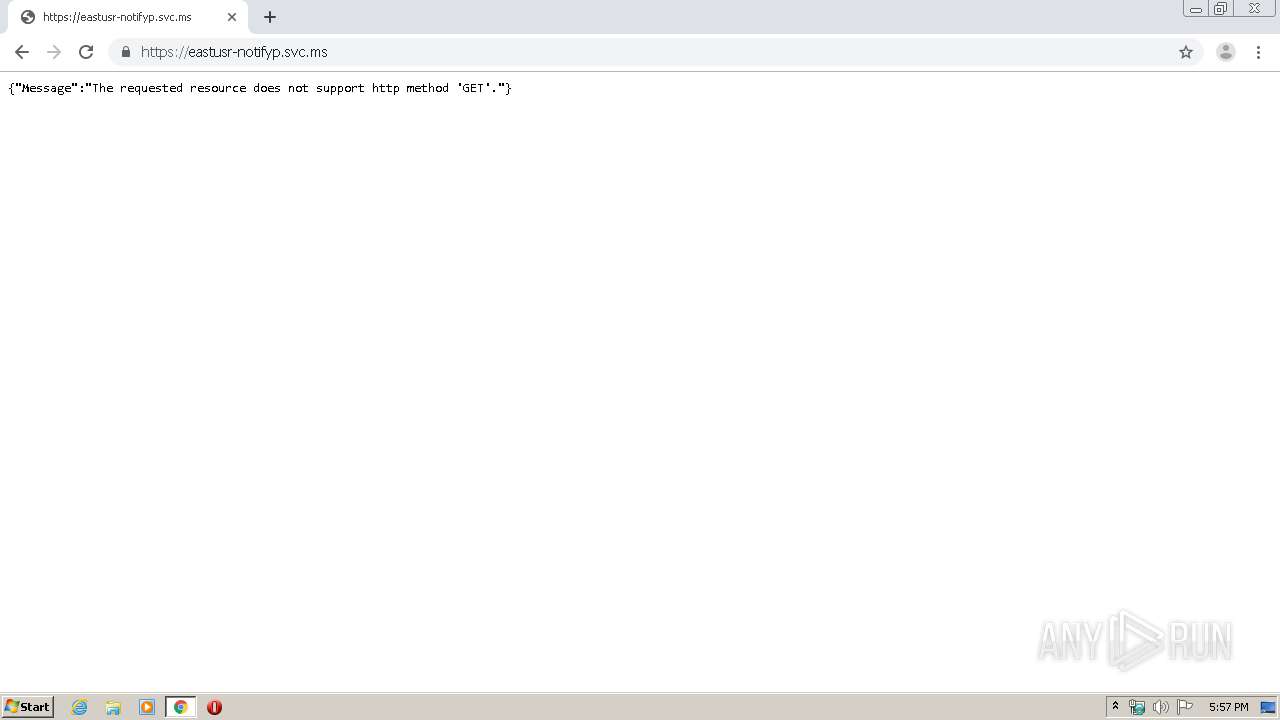 Malware analysis https://eastusr-notifyp.svc.ms/api/v2/tracking/method ...