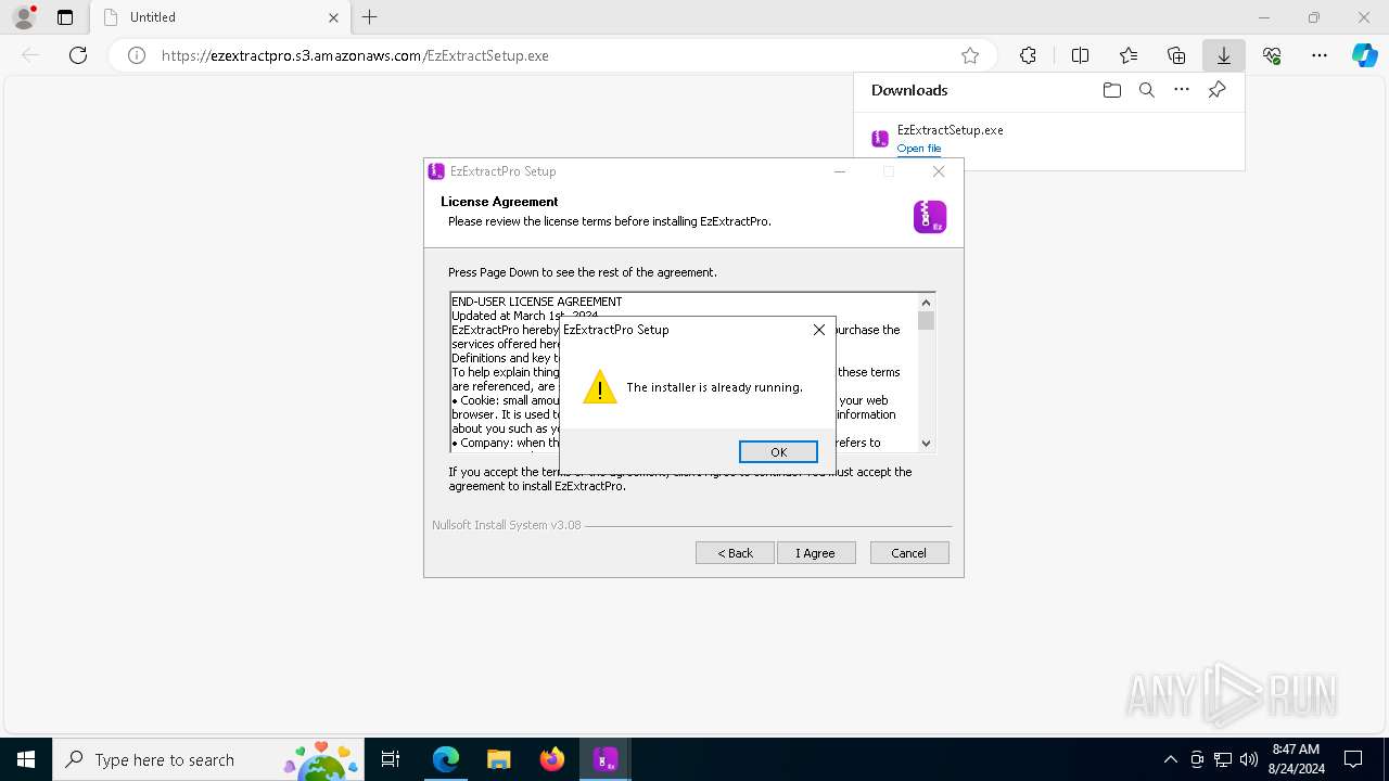 Malware Analysis Https: Ezextractpro.s3.amazonaws.com Ezextractsetup