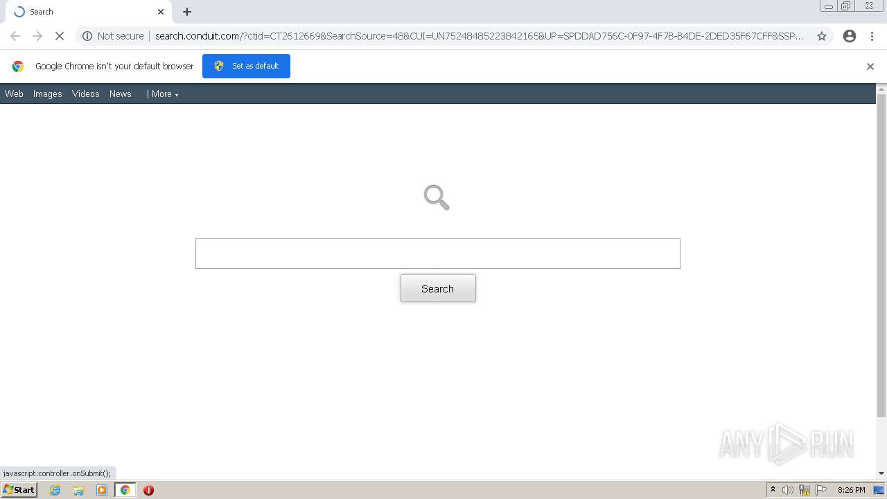 Malware analysis http://search.conduit.com/?ctid=CT2612669&SearchSource ...